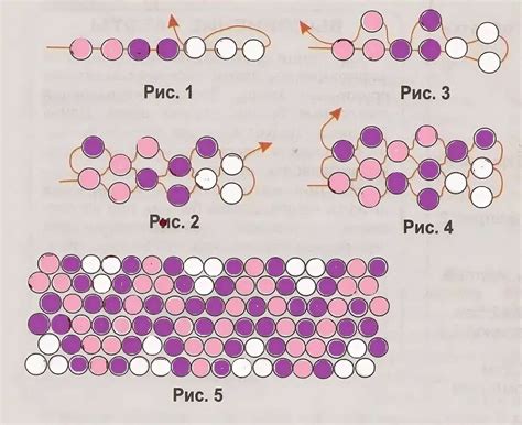Как плести по схемам из бисера крестиком