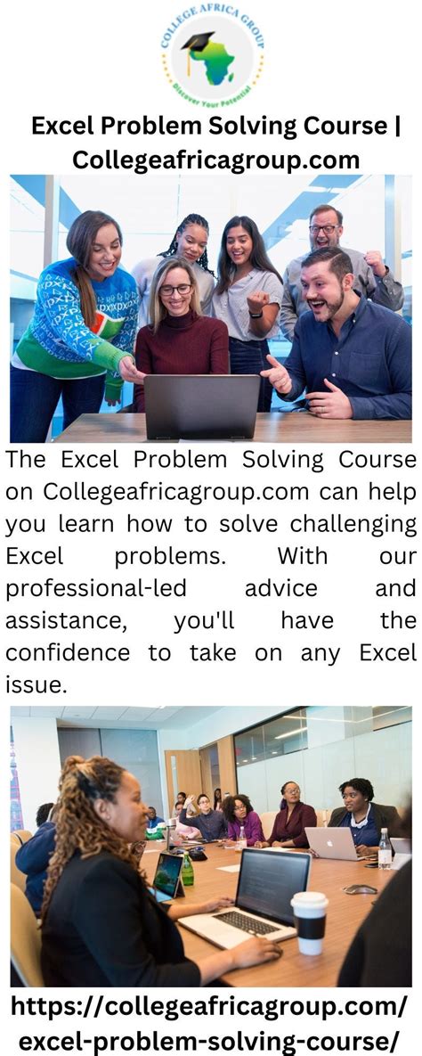 Excel Problem Solving Course College Africa