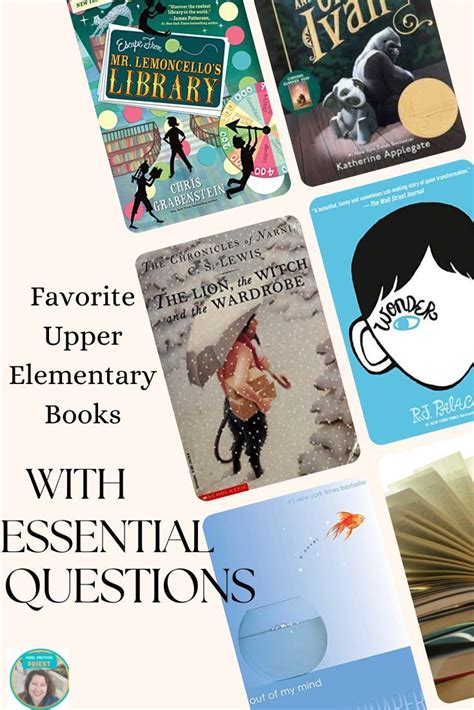 5 Favorite Upper Elementary Books With Really Thoughtful Essential Questions Artofit