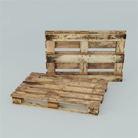 Eu 목재 팔레트 3d 모델 14 Fbx Obj Max Dae 3ds Free3d