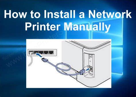 How To Install A Network Printer Manually In Windows