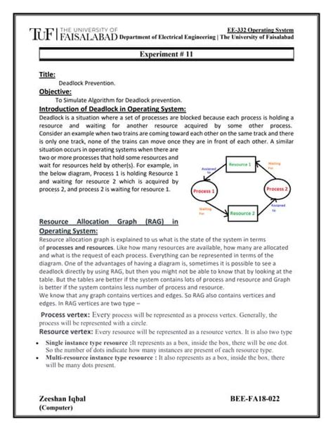deadlock and avoidance in operating system pptx
