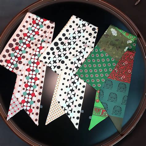 2019 새로운 디자인 능직 실크 스카프 롱 스카프 더블 데크 여성 스카프 넥타이 헤드 실크 스카프 And 랩 네커치프여성용 스카프 Aliexpress