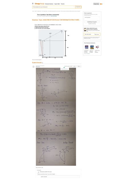 Topic Analysis Of Statically Determinate Structur Pdf Textbook Communication