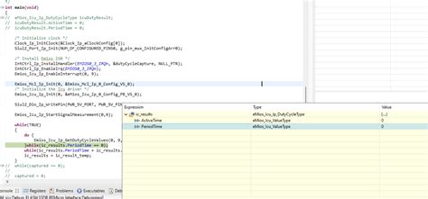 S32k3 Pwm Capture Duty Cycle Only Works In Irq Nxp Community