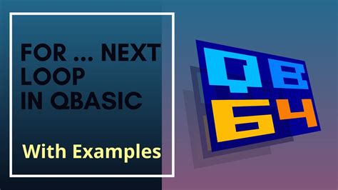 For Next Loop In Qbasic Recorded Class Day 1 Youtube