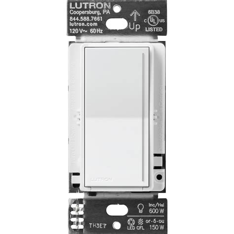 Lutron Sunnata Multi Location Led Illuminated Touch Light Dimmer Kit