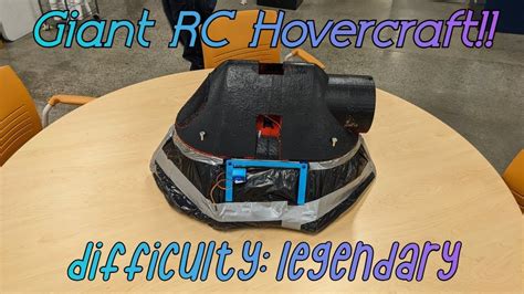 Diy Hovercraft Prototype For My College Class Rdiytech