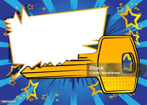 빈 말풍선 만화책 안전 배경이 있는 만화 키 복고풍 벡터 만화 팝 아트 디자인 배경 주제에 대한 스톡 벡터 아트 및 기타 이미지 배경 주제 만화 스타일 만화책