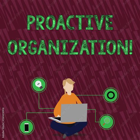Handwriting Text Proactive Organization Conceptual Photo Action And