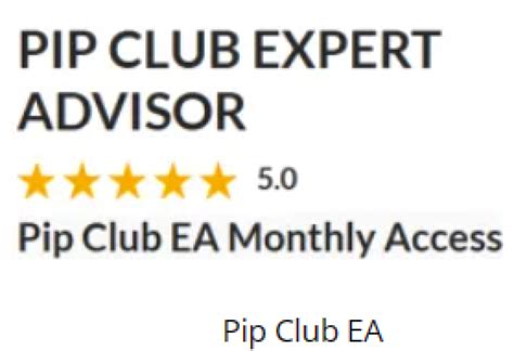 Pip Club EA Review InvestingRobots Com