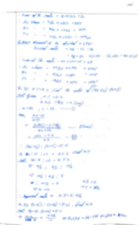 Solution Proportion Rule Of 3 4th 3rd Mean Proportional Continued Division Relevant Practicals