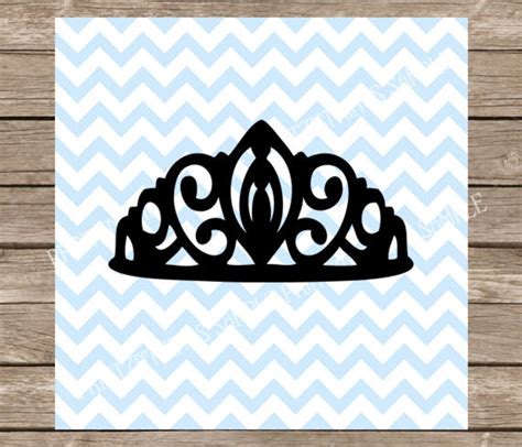 Princess SVG Tiara Svg Princess Crown Svg Royal Svg Etsy