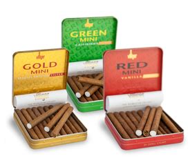 Villiger Mini Cigarillos Red Filtered Vanilla 5 Tins Of 20 Florida