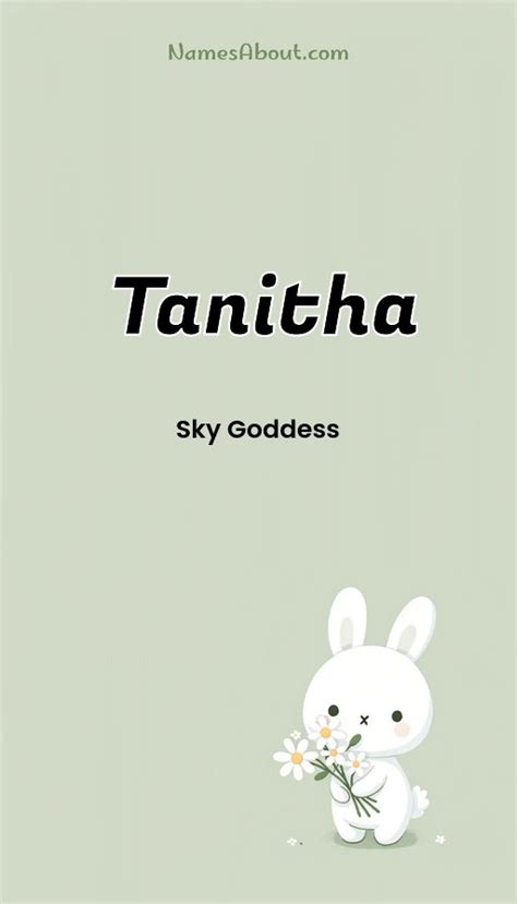 Tanitha Name Meaning And Origins Nicknames Sibling Ideas