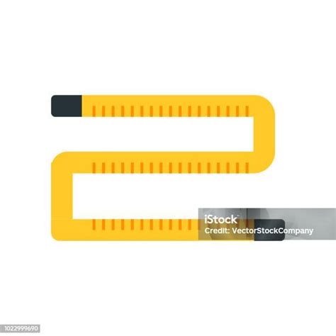 측정 테이프 아이콘 벡터 기호와 기호 흰색 배경 측정 테이프 로고 개념에 고립 규모에 대한 스톡 벡터 아트 및 기타 이미지 규모 긴 길이 Istock