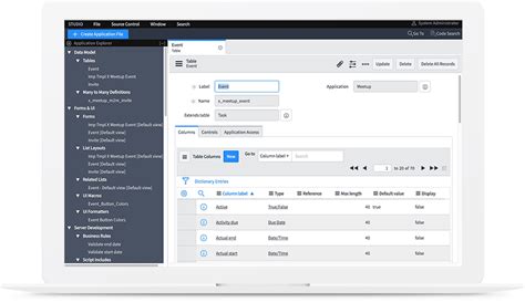 Build A Business App Application Development On Servicenow
