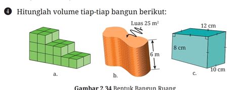 Hitunglah Volume Tiap Tiap Bangun Berikut A StudyX
