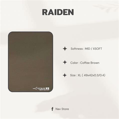 ARTISAN MOUSEPAD-RAIDEN | LINE SHOPPING