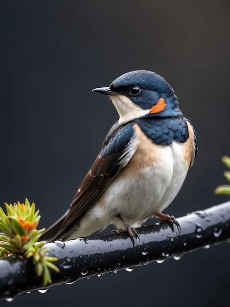 Premium Photo High Quality Detailed Closeup Image Of A Beautiful Swallow