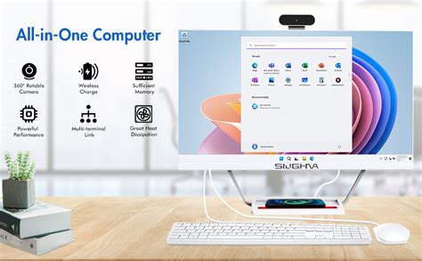 All In One Desktop Computer 24 I7 Quad Core 11 16GB RAM 512GB SSD Wireless Charging