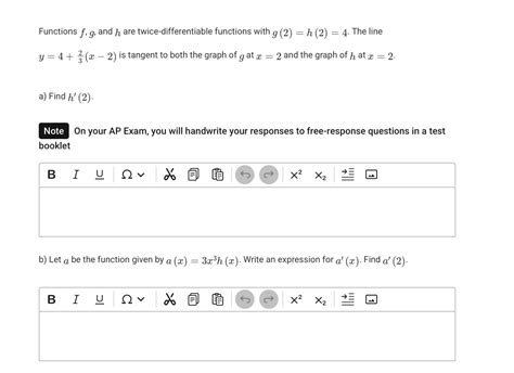 Functions F G And H Are Twice Differentiable Studyx