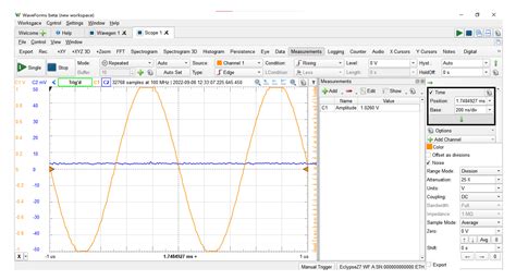 Waveforms On Eclypse Z7 Scope Test And Measurement Digilent Forum