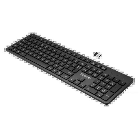 Gearlab G220 Usb Wireless Uk Keyboard Black