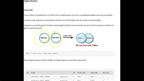 cross join mysql hindi csknowledge youtube