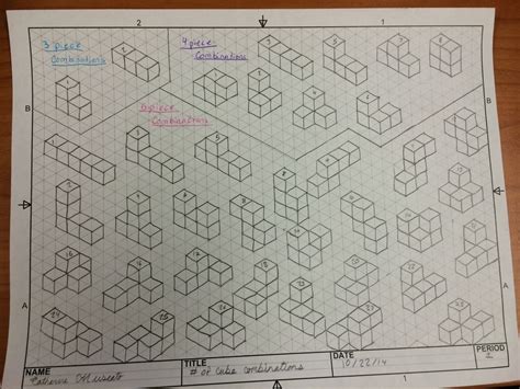 Puzzle Cube Combinations