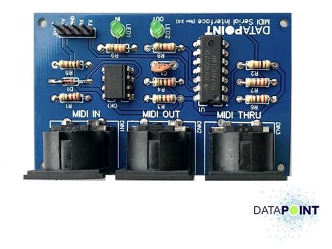 MIDI Arduino Serial Interface Breakout Board V Etsy UK