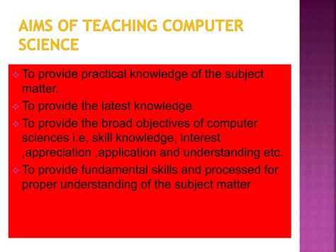 Computer Science Ppt