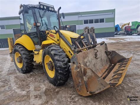 New Holland B 115 C Auction Baltic