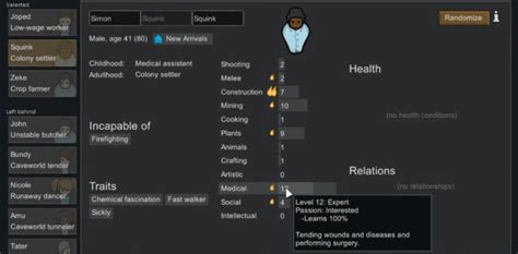 Character Builder In Rimworld Download Scientific Diagram