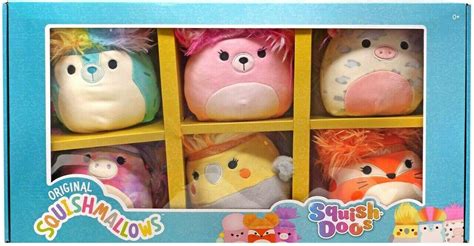 Original Squishmallows Squish Doos Set Of 6 Nib 4559565999
