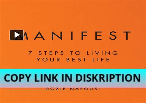 Download Pdf Manifest 7 Steps To Living Your Best Life Presentation