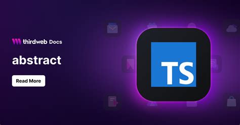 Abstract Typescript Sdk