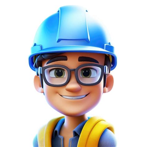 Premium AI Image Electrical Engineer Digital Avatar Generative AI