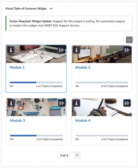 Intent To End Of Life Notice Hosted Homepage Widget Expansion Pack Brightspace