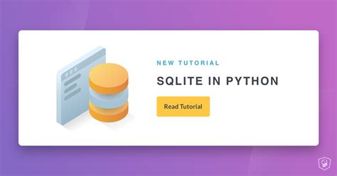 Datacamp On Linkedin New Tutorial Sqlite In Python Learn About Using Sqlite A Light Weight