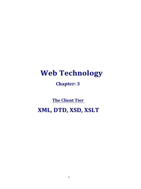 Chapter 3 Detail Pdf Html Element Xml
