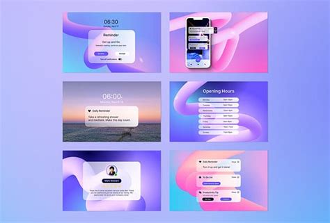reminder notification design kit renderforest