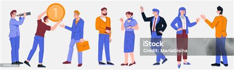 비즈니스 피플 팀 캐릭터는 워크 플로우에 참여 흰색에 고립 된 플랫 벡터 개발에 대한 스톡 벡터 아트 및 기타 이미지 개발 경영자 공동체 Istock