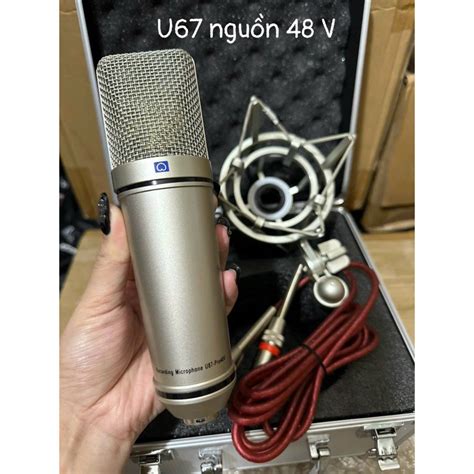 Micro Thu âm U87 Live Stream Nguồn 48 V Shopee Việt Nam