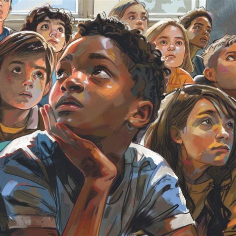 Global Lesson Students Engaged In A Discussion About Social Responsibility And