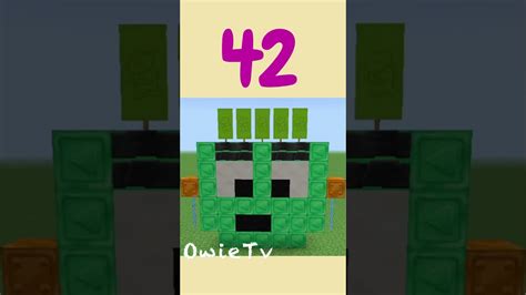 Skip Counting By 2s Numberblocks Minecraft Shorts Youtube