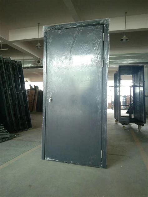 Safety Fireproof Sound Insulation Emergency Exit Fire Rated Security Door Fire Exit Door And