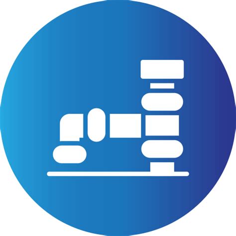 Pipeline Generic Gradient Fill Icon