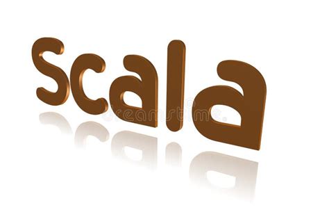Programming Term Scala Object Oriented Programming Language Stock Illustration
