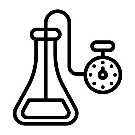 Lab Flask Icon In Modern Style Vector Art At Vecteezy